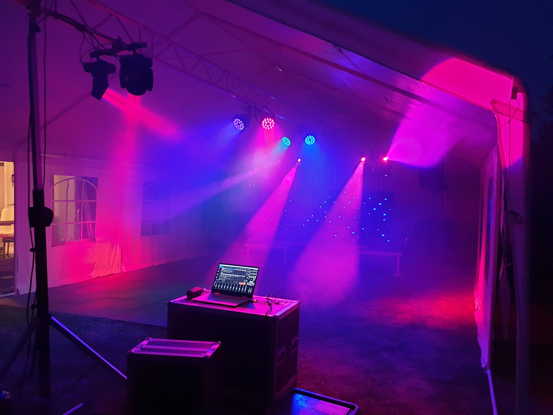 Mobile Nightclub Hire Devon | Rent Pop-up Night Club Sound Lights Exeter